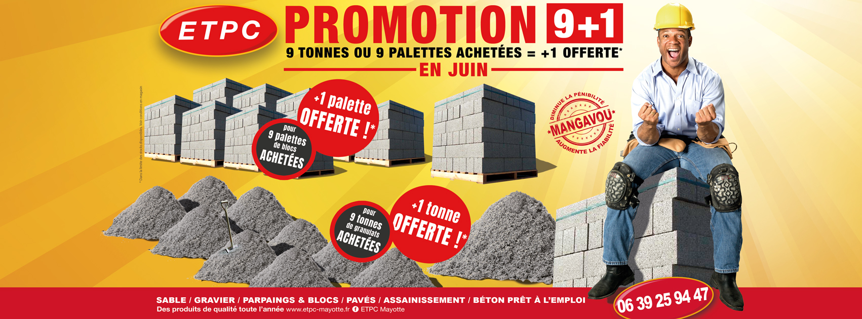 Entreprise de travaux publics et concassage - ETPC Mayotte